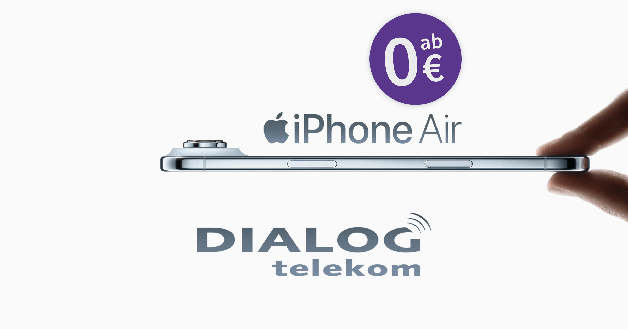 Apple iPhone Air bei DIALOG telekom ab 0 Euro